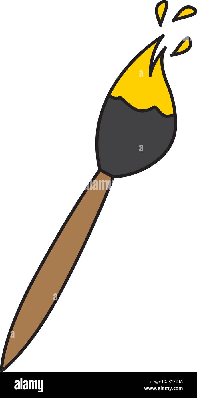 paint brush color Stock Vector Image & Art - Alamy