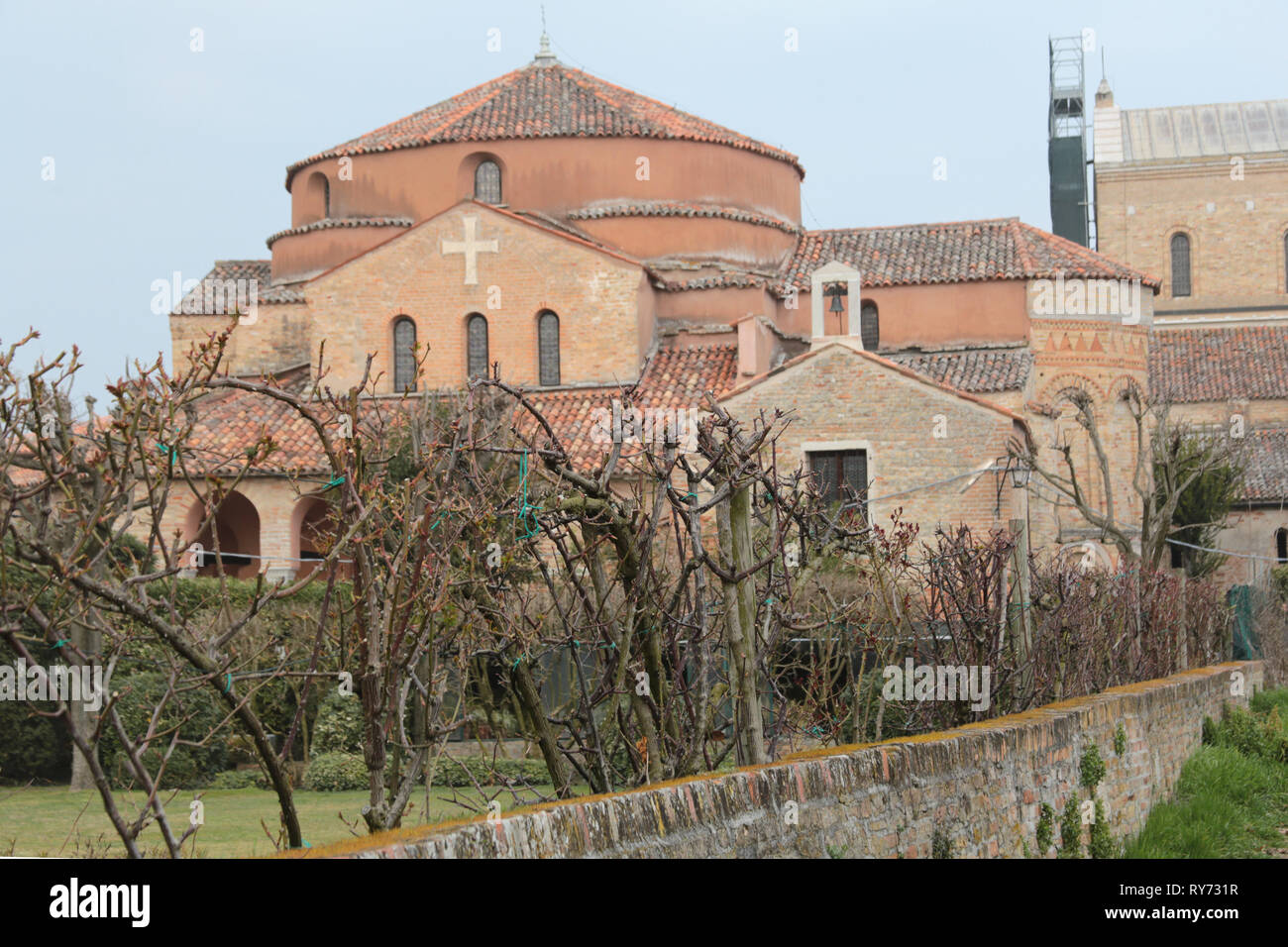 The Church of Santa Maria Assunta, a basilica church on the island of ...
