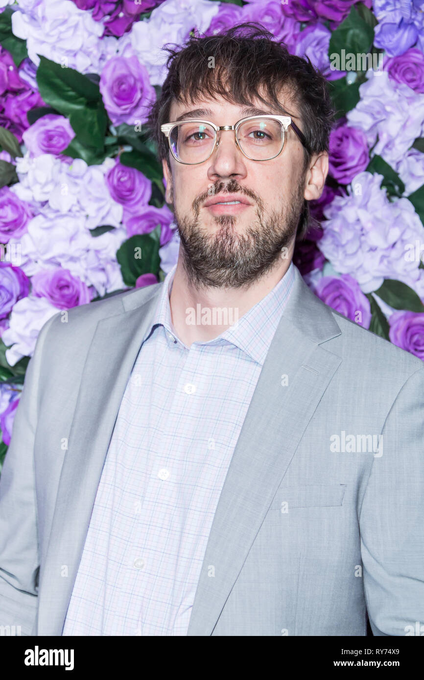 Los Angeles, USA. 24th February 2019. Jayk Gallagher arrives at The Griot Gala Oscars After ...