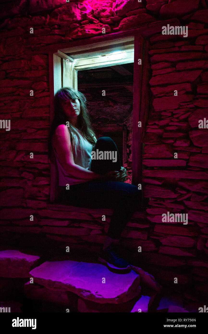 Crawling out window hi-res stock photography and images - Alamy