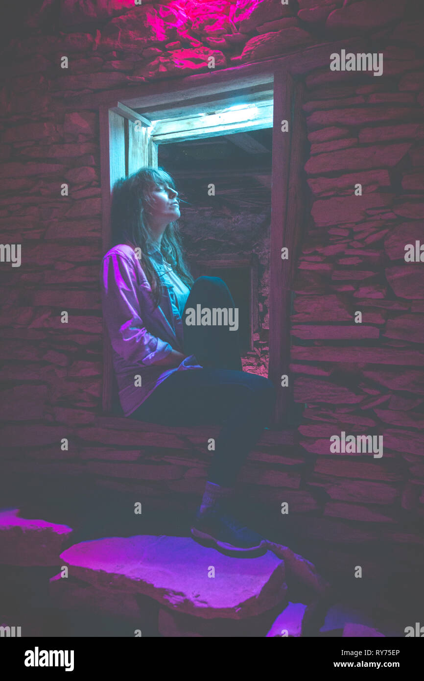 Ghost on window hi-res stock photography and images - Alamy