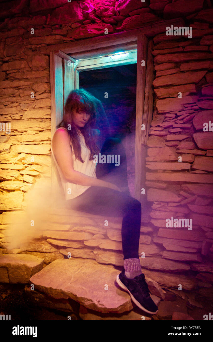 Ghost on window hi-res stock photography and images - Alamy