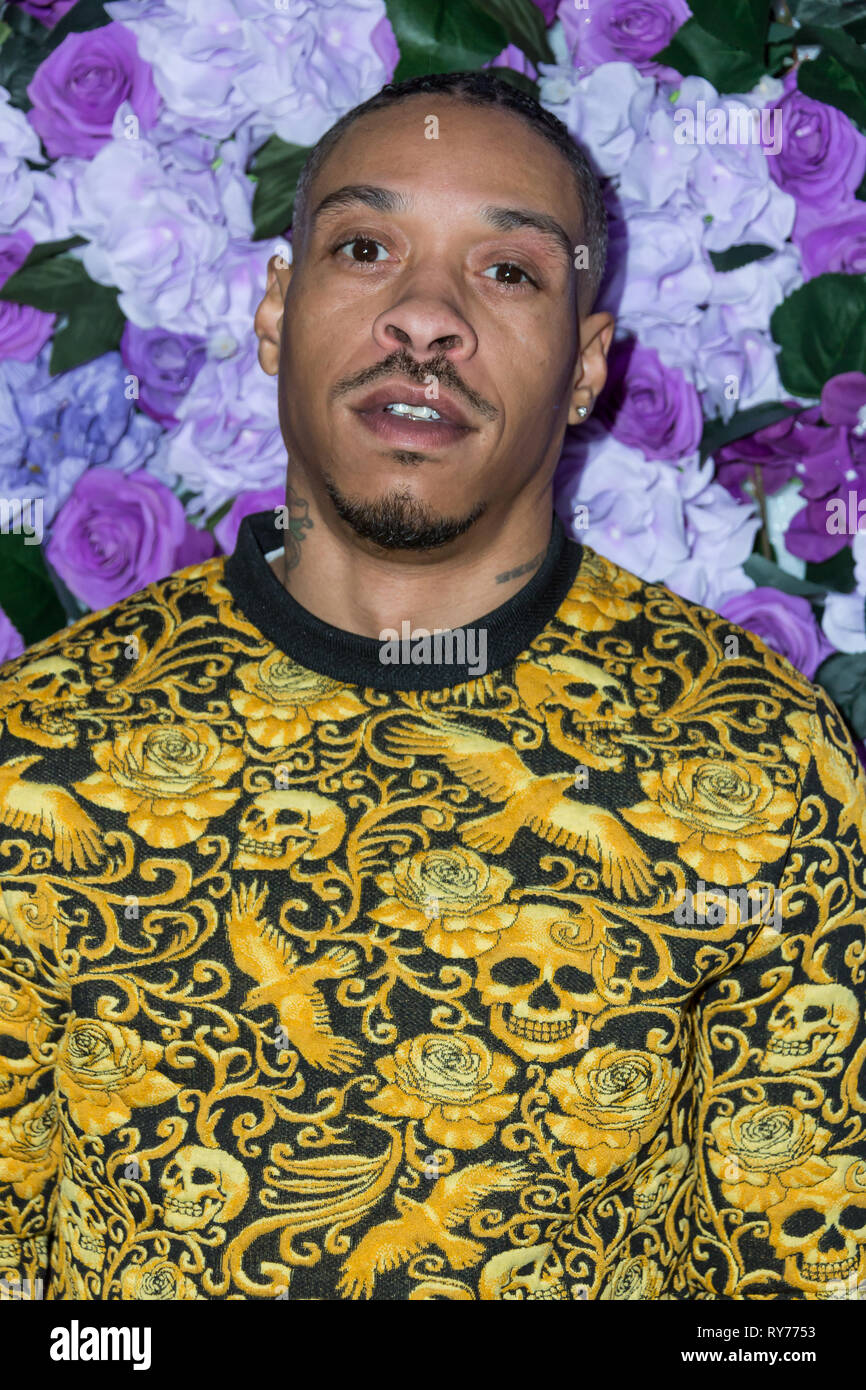 Los Angeles, USA. 24th February 2019. Chef Sean arrives at The Griot ...