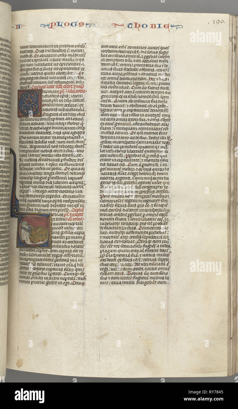 Historiated initial t hi-res stock photography and images - Alamy