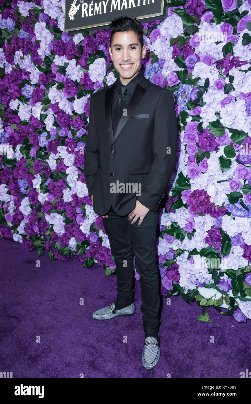 Los Angeles, USA. 24th February 2019. David Christopher arrives at The ...