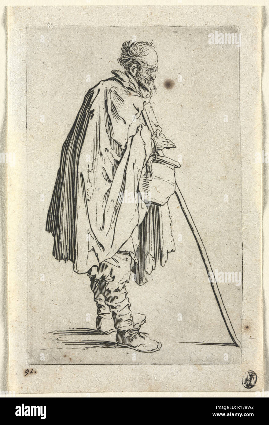 French beggars hi-res stock photography and images - Alamy