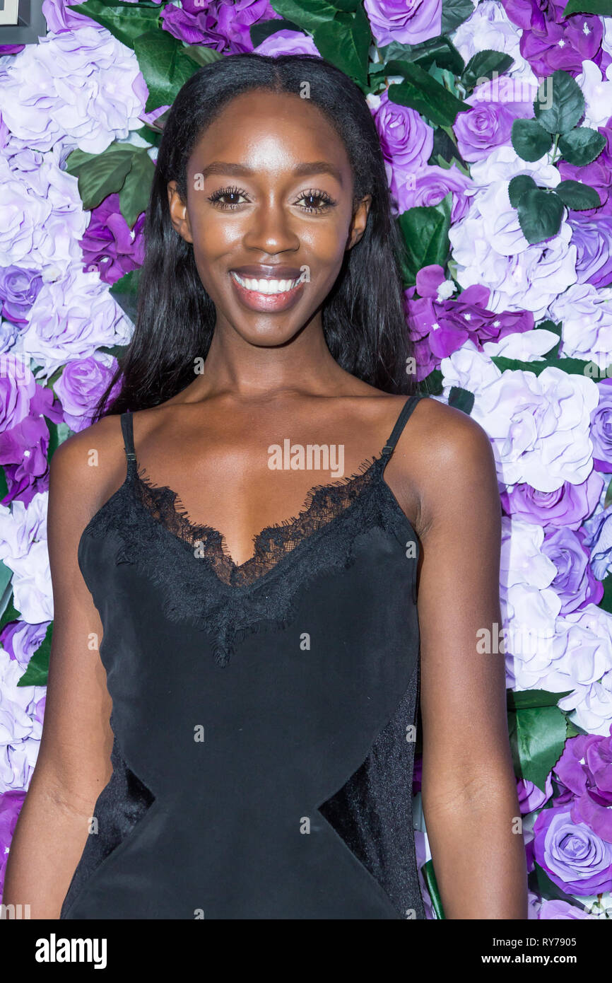 Los Angeles, USA. 24th February 2019. Jessica Allain arrives at The ...