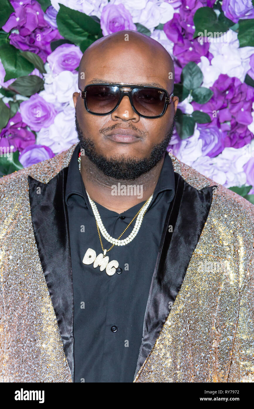 Los Angeles, USA. 24th February 2019. Young Miller arrives at The Griot ...