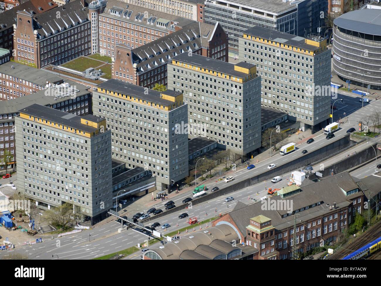 High-rise City Hof, Hamburg, Germany Stock Photo - Alamy
