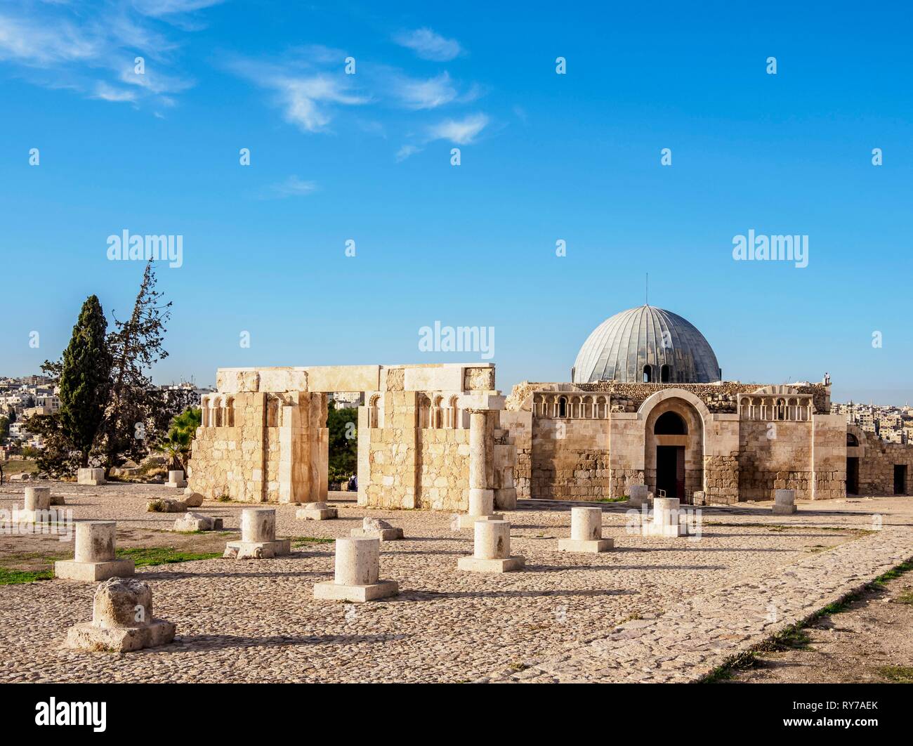Umayyad palace citadel amman jordan hi-res stock photography and images ...