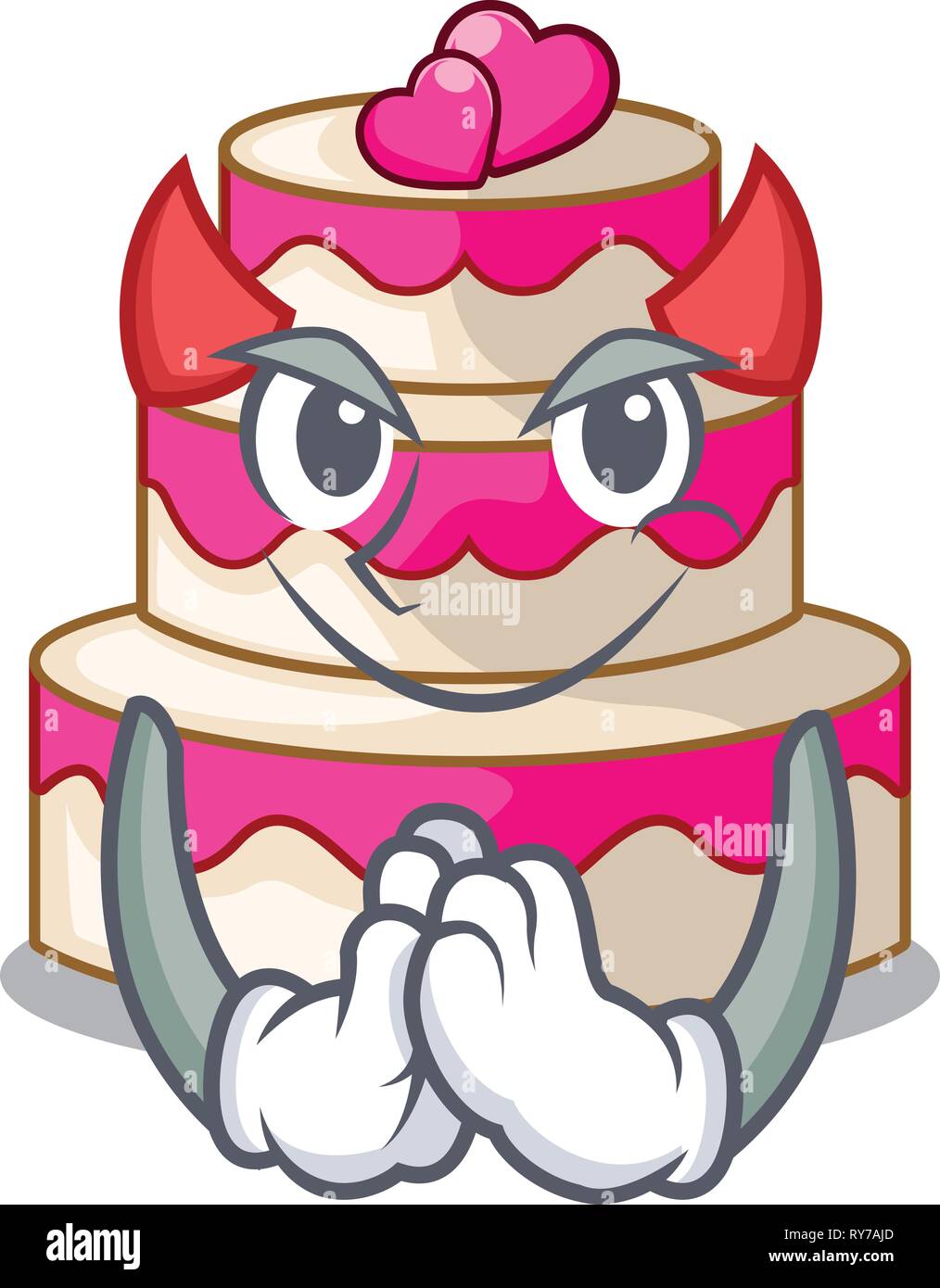 Devil bride Stock Vector Images - Alamy