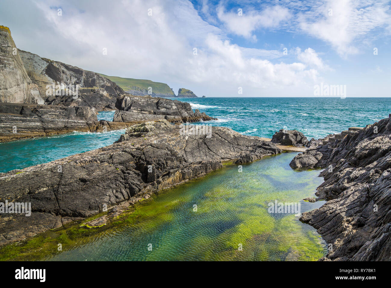 old Pier at Mizen Peninsula Stock Photo - Alamy