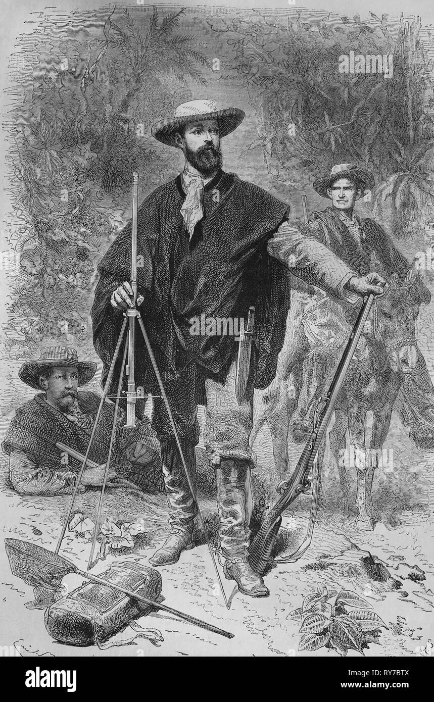 Edouard Andre (1840-1911). French horticulturalist. During the ...