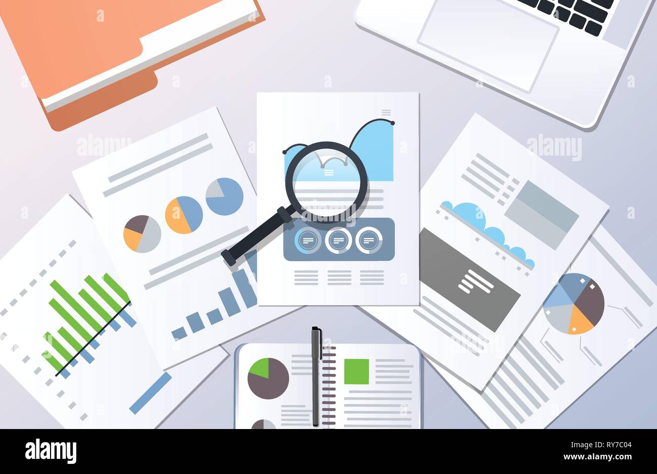analysis financial results finance business chart graph diagram ...