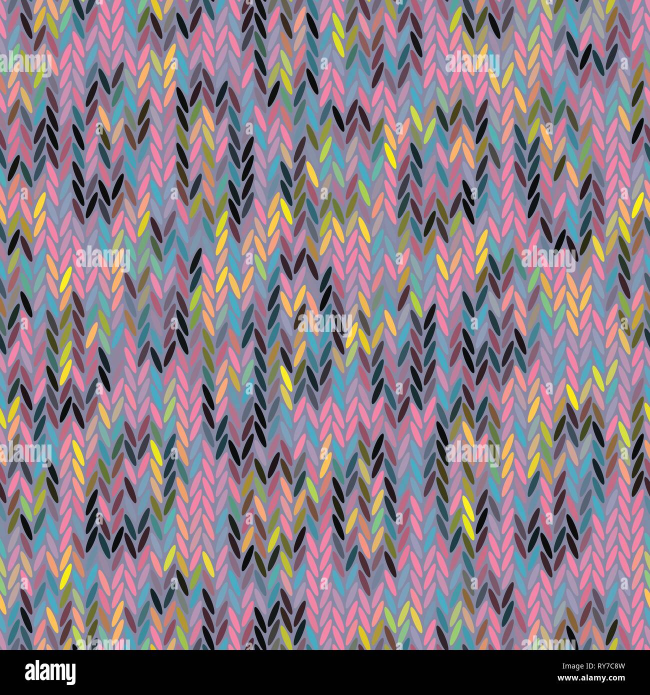 Seamless vector chevron pattern fabric textile Stock Vector Image & Art ...