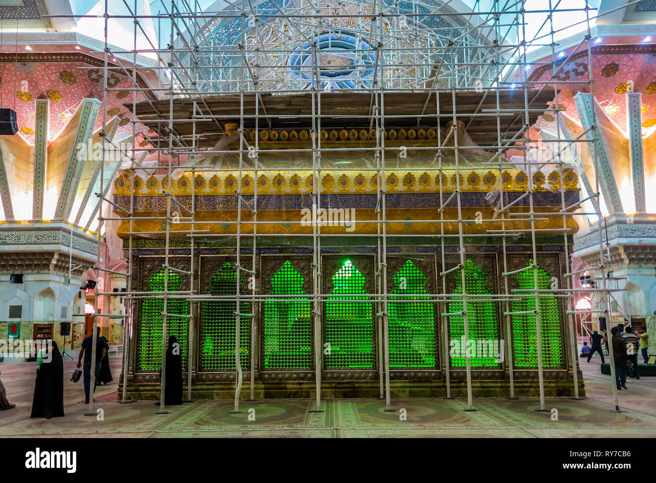 Tehran Harame Motahar Ziyarat Imam Ruhollah Khomeini Shrine Mausoleum ...