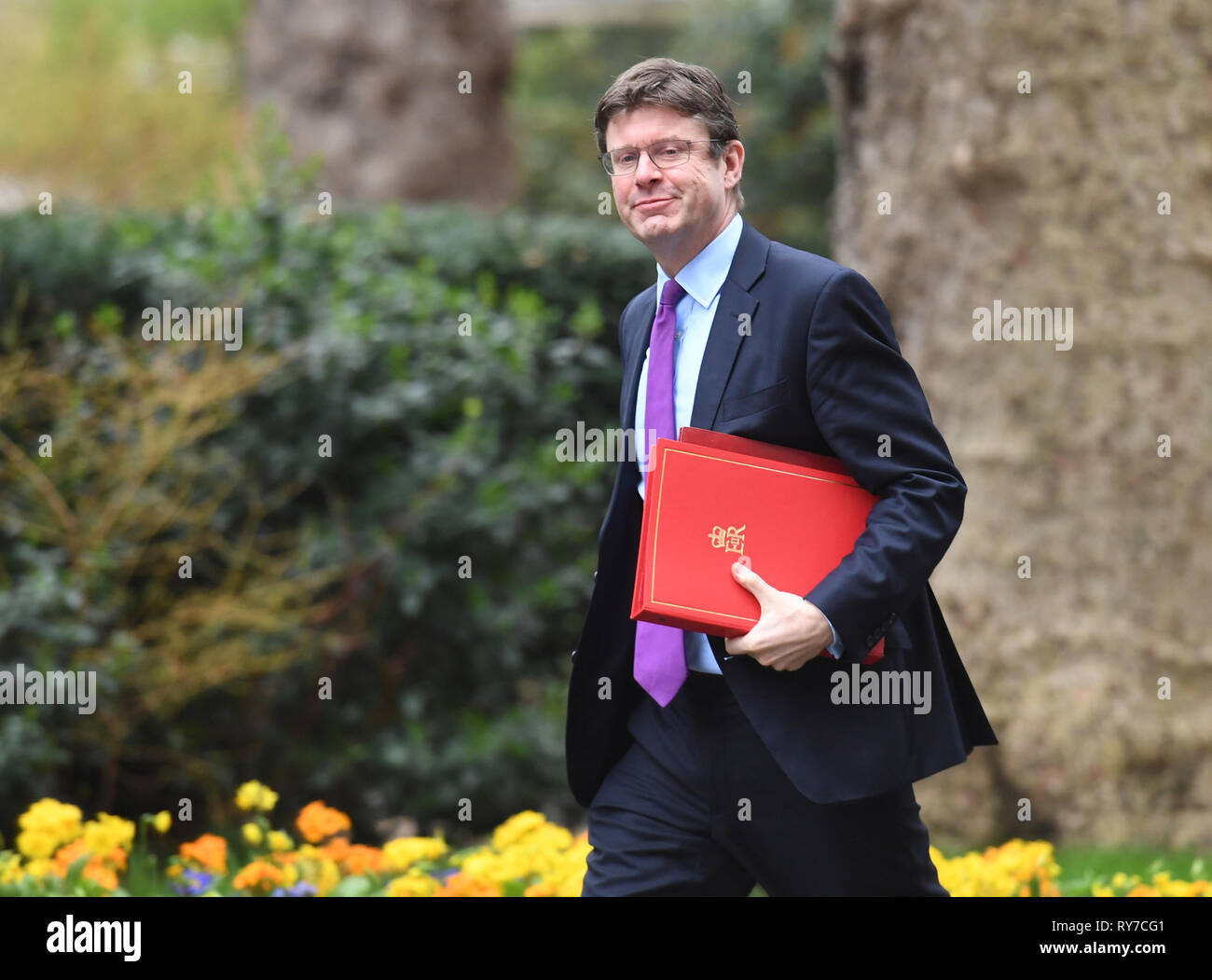 Business Secretary Greg Clark arrives in Downing Street, London, for a ...