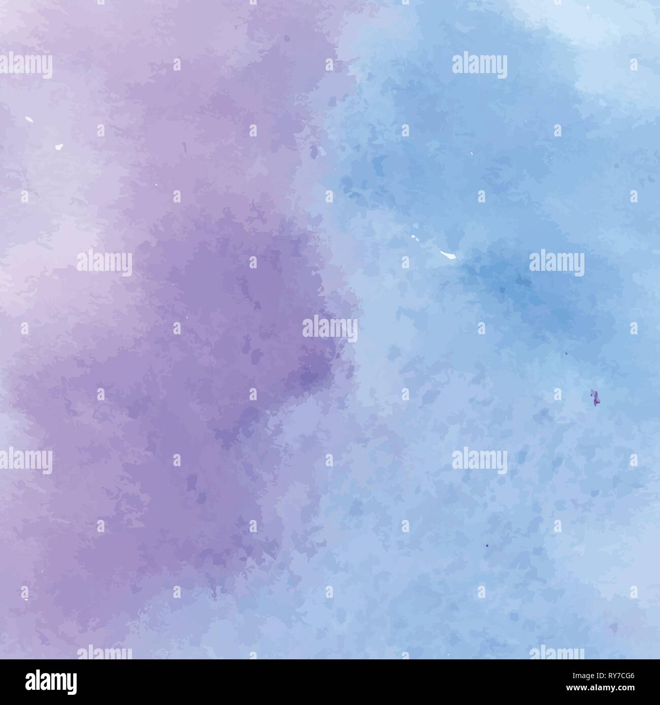 Hand Painted Art Of Watercolor Blue Color Paint On Watercolor Paper ...