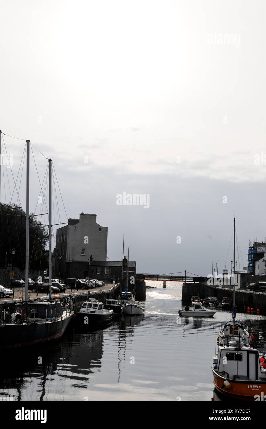 Castletown harbour hi-res stock photography and images - Alamy