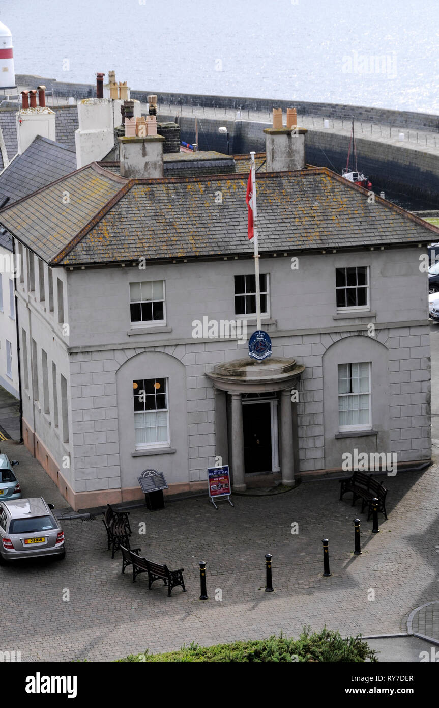 Old house of keys in castletown hi-res stock photography and images - Alamy