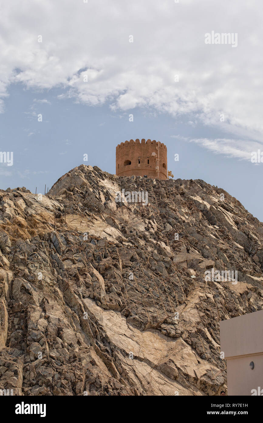 Mutrah fort muscat oman hi-res stock photography and images - Alamy