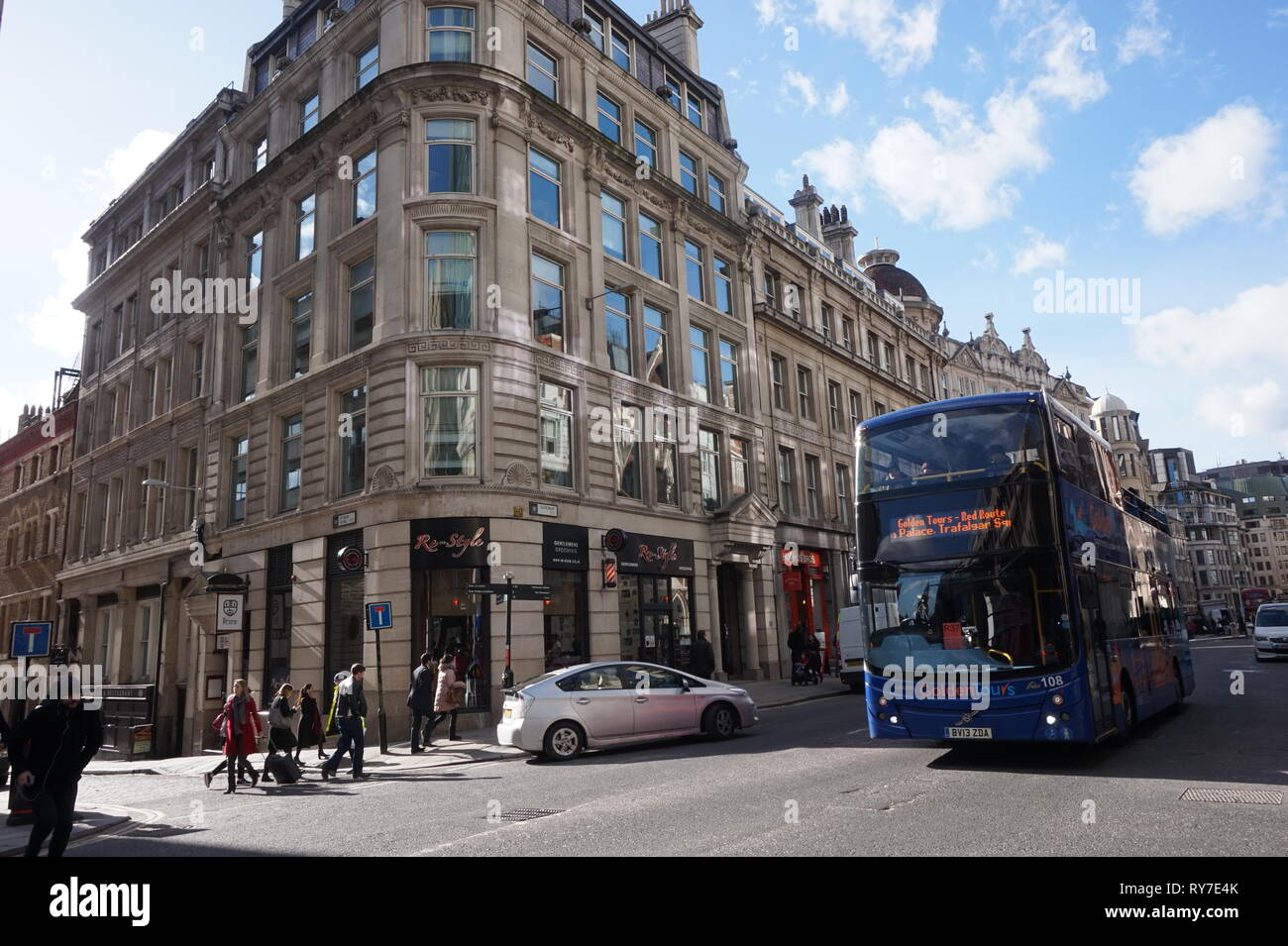 High rise buildings in the City of London Stock Photo - Alamy