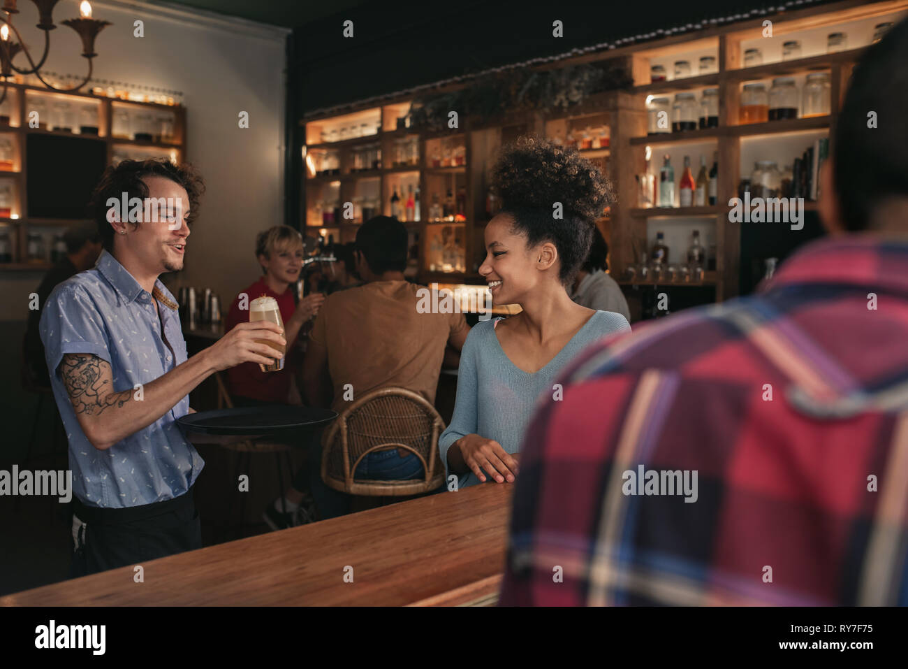 Bringing in a bar hi-res stock photography and images - Alamy