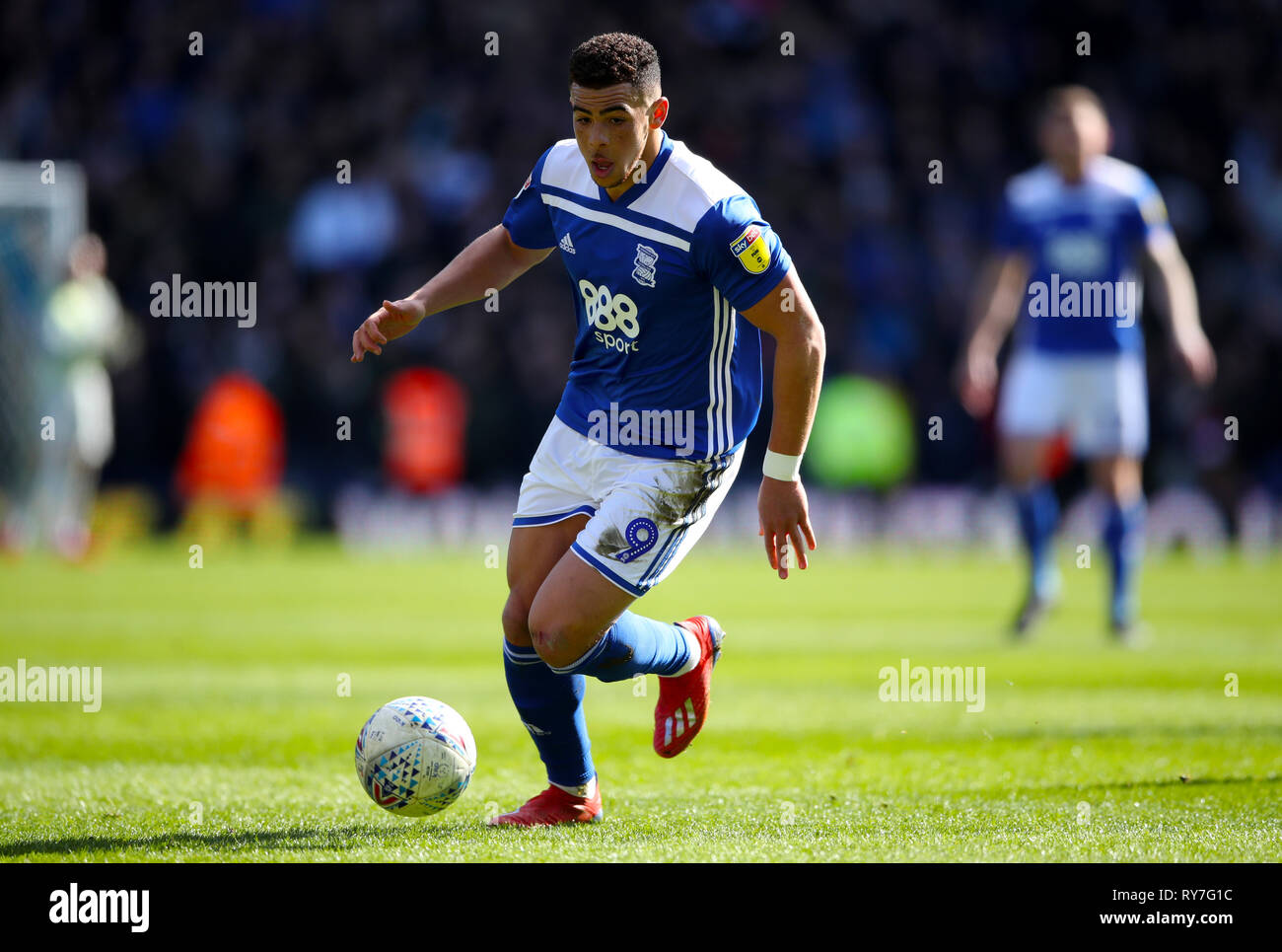 Birmingham City's Che Adams during the Sky Bet Championship match at St ...