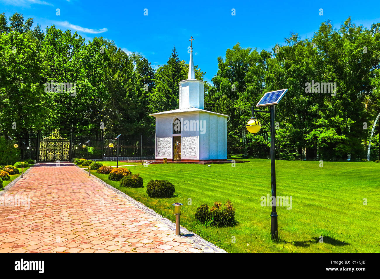 Cholpon Ata Rukh Ordo Cultural Center Russian Orthodox Church Replica ...