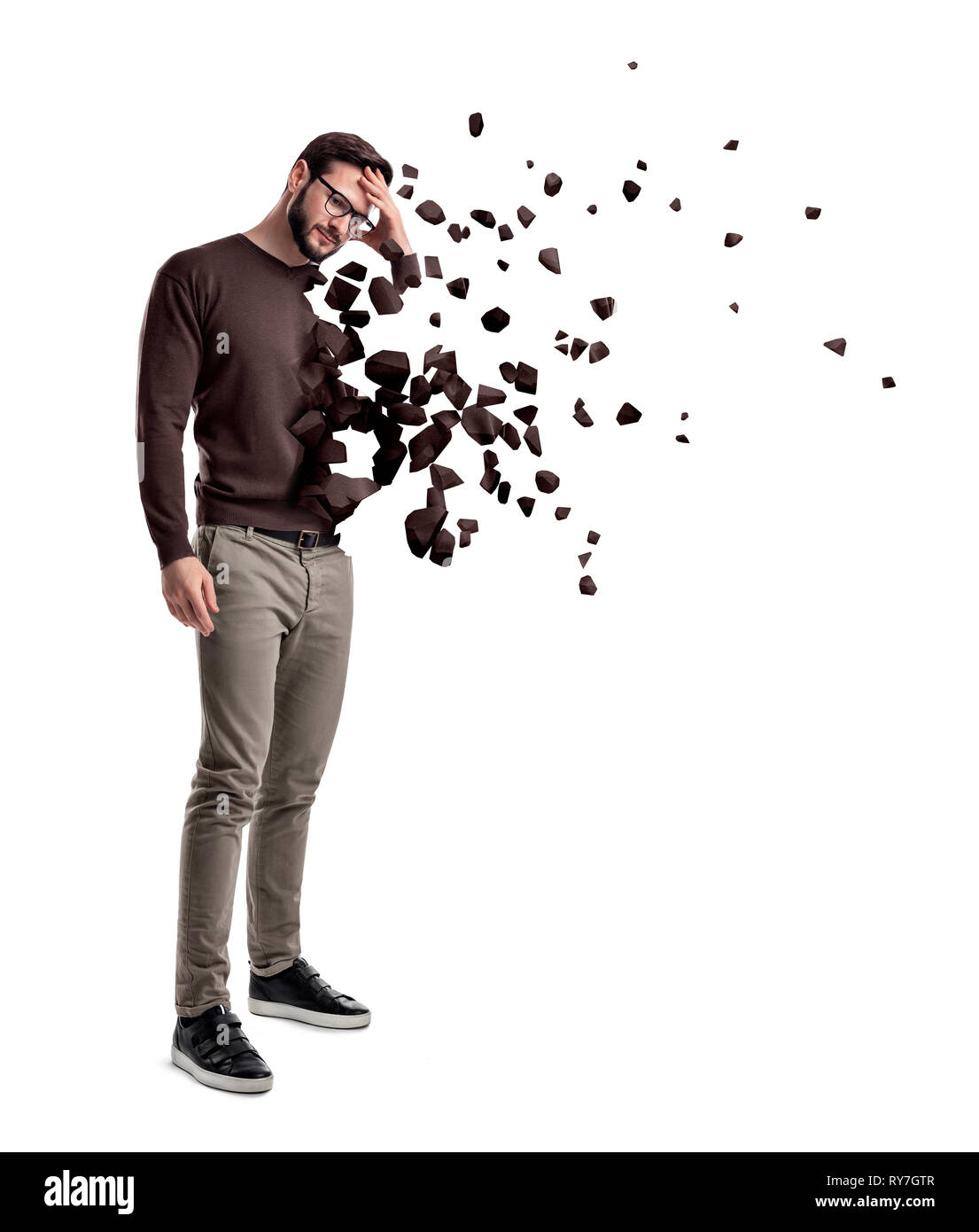 Handsome Guy Wearing Glasses High Resolution Stock Photography and ...