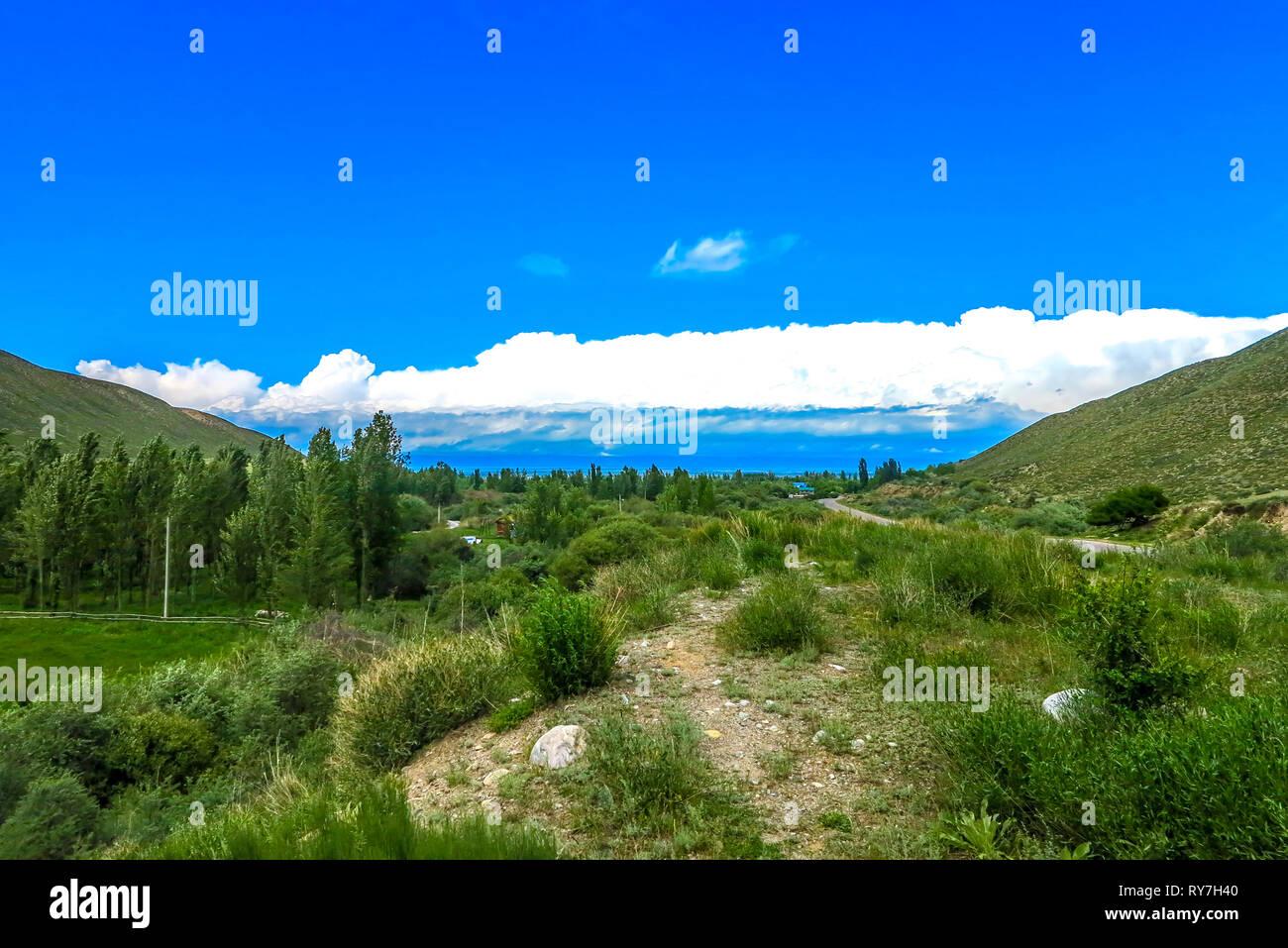 Jeti Oguz Resort Landscape with Trees Forest Terskey Ala Too Mountain ...