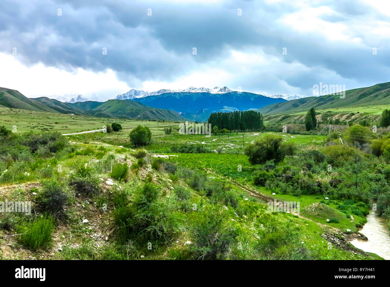 Kyrgyz alatau range hi-res stock photography and images - Alamy