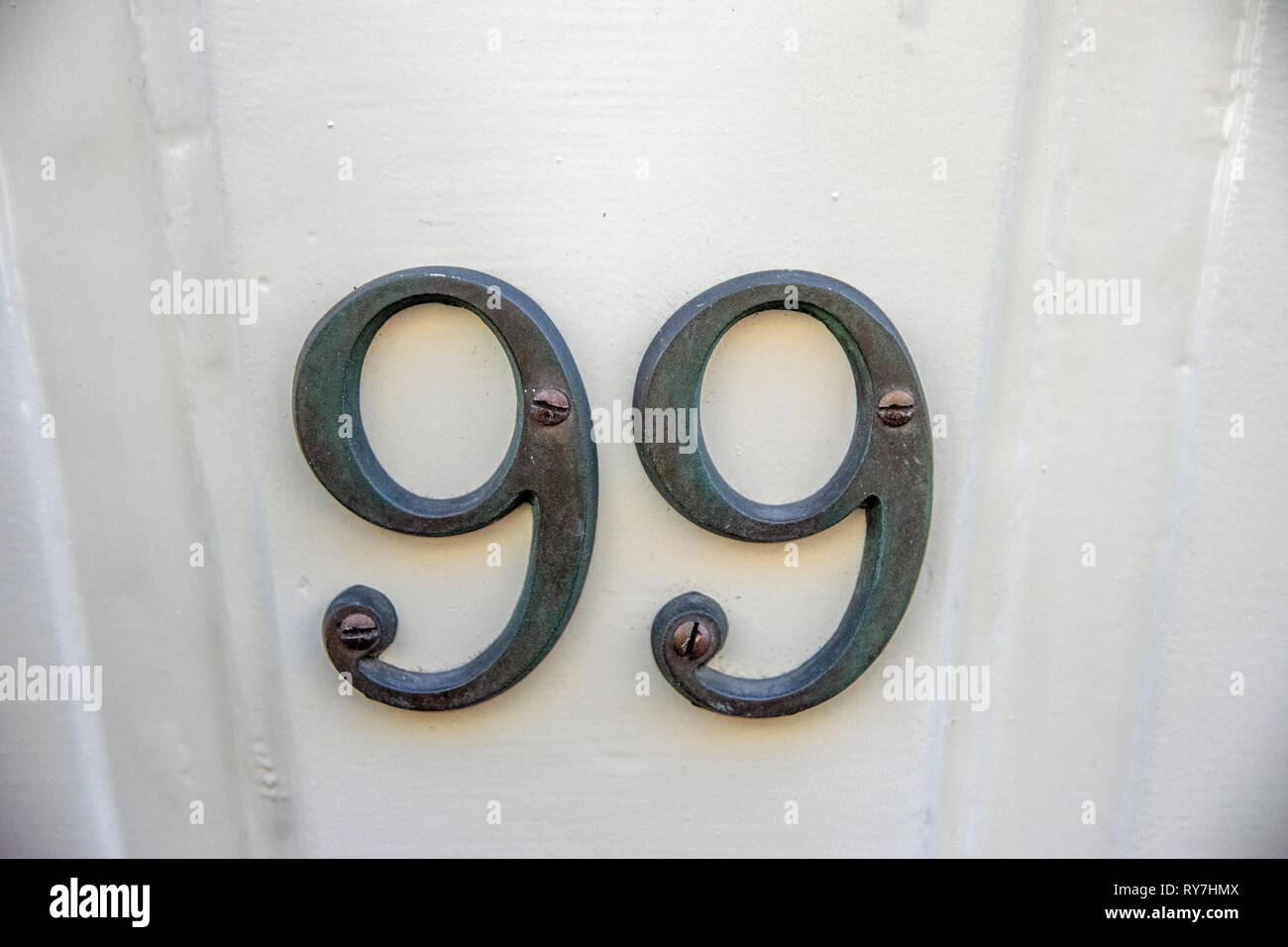 Number 99 High Resolution Stock Photography and Images - Alamy