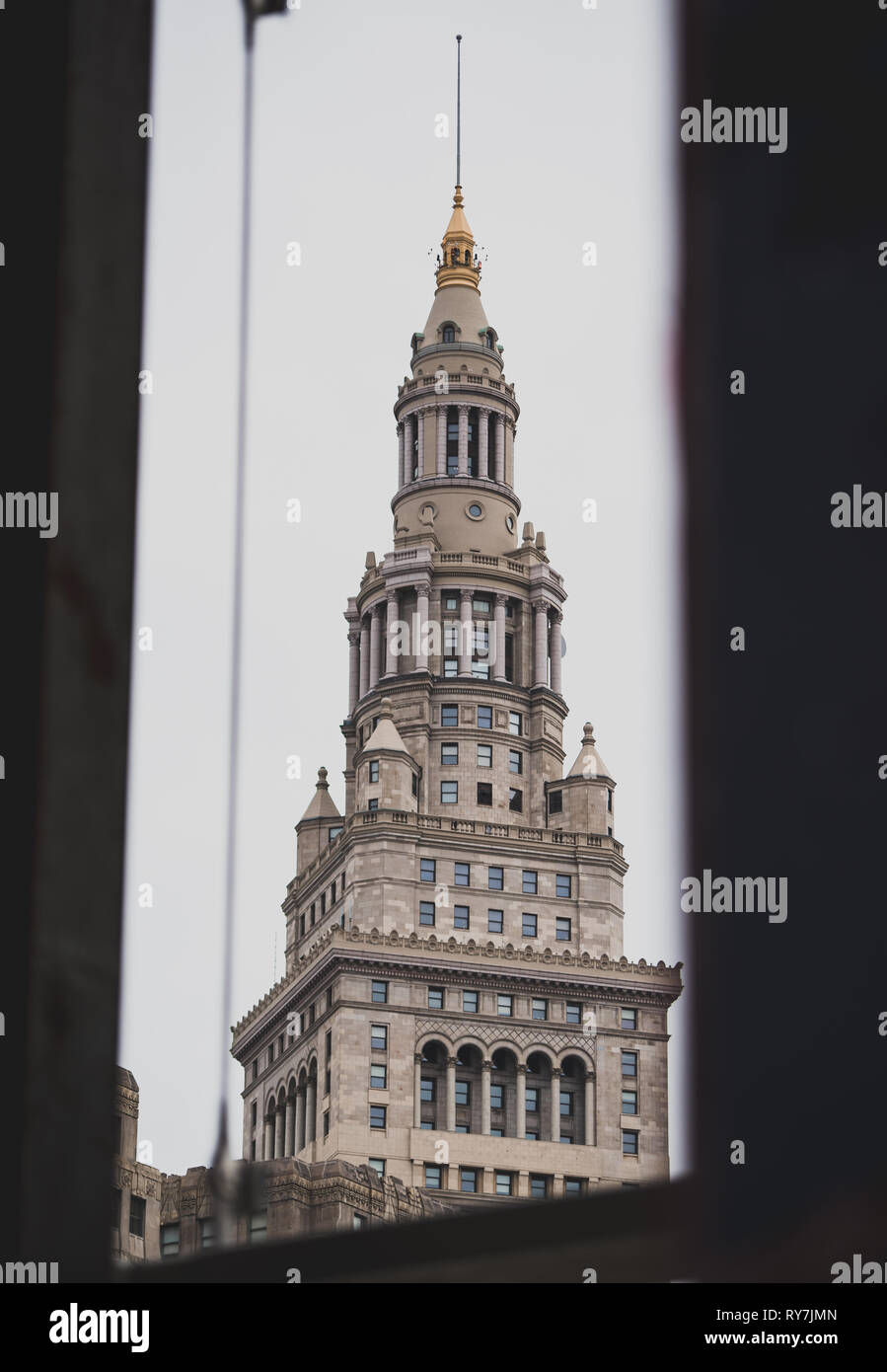 Terminal tower in cleveland ohio Stock Photo - Alamy