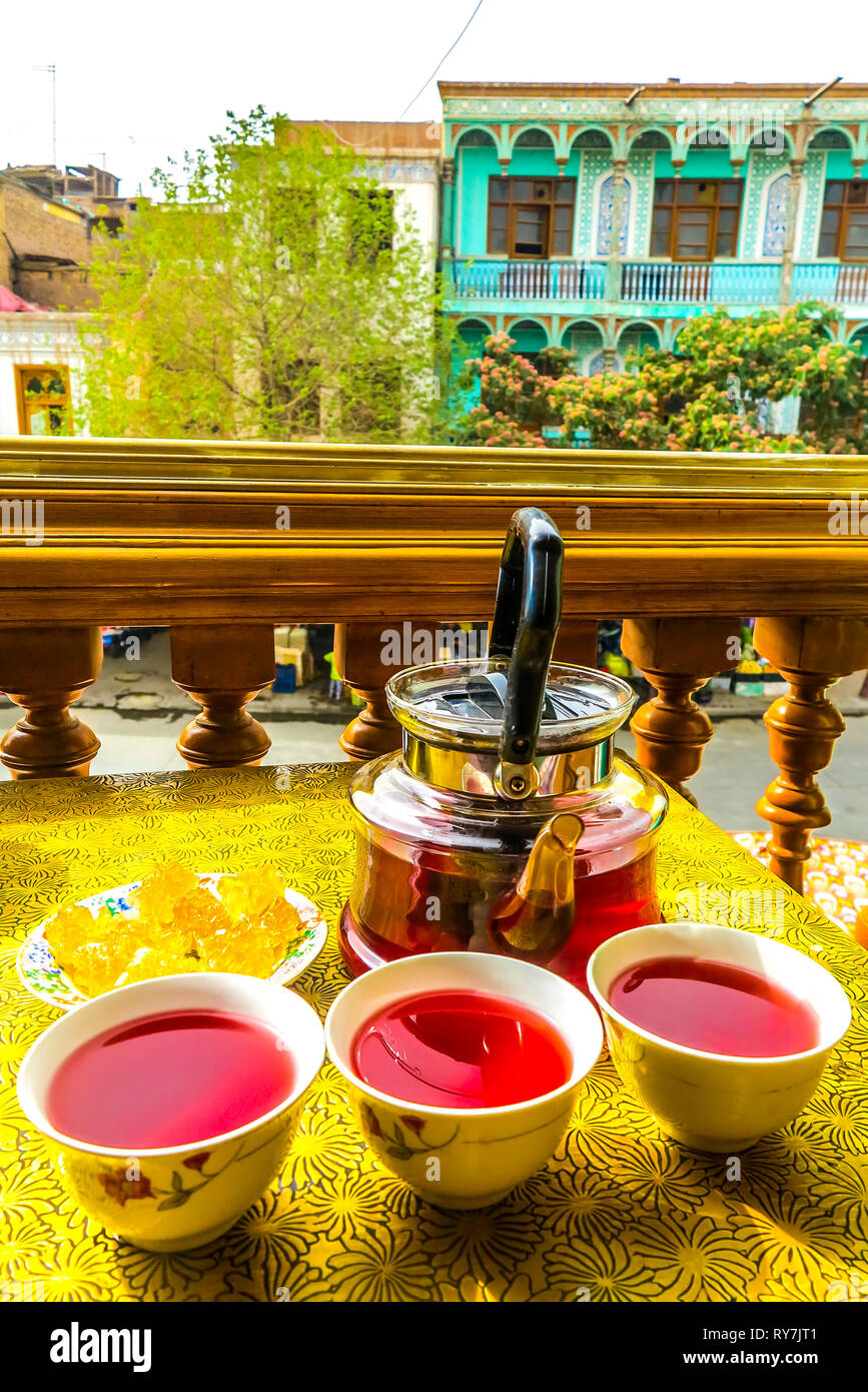 Central asian tea house hi-res stock photography and images - Alamy