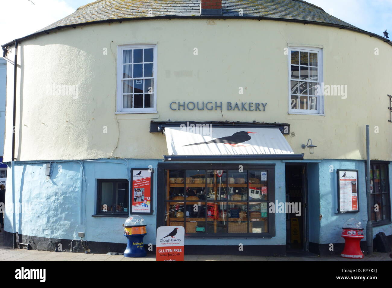 Chough Bakery, Padstow, North Cornwall, England, UK Stock Photo - Alamy