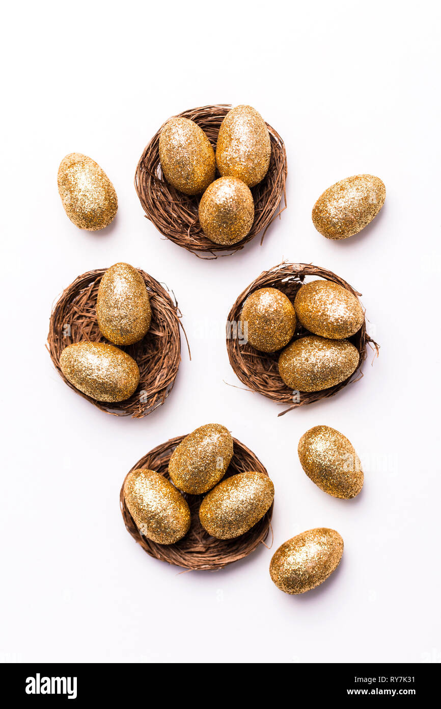 Easter treasure hunt Cut Out Stock Images & Pictures - Alamy