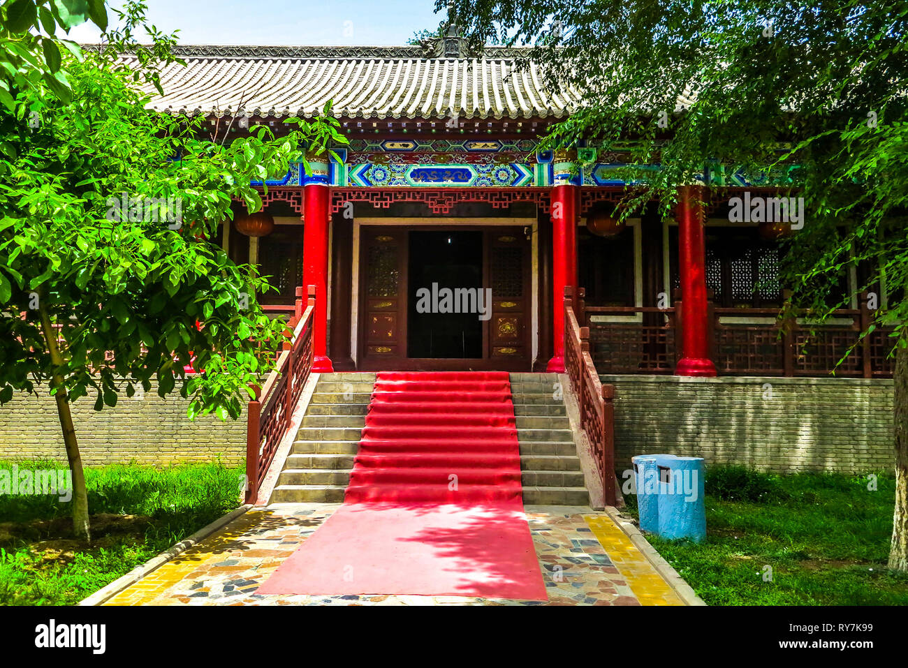 Kuche Royal King Palace Main Entrance to the Museum Pavilion Stock ...