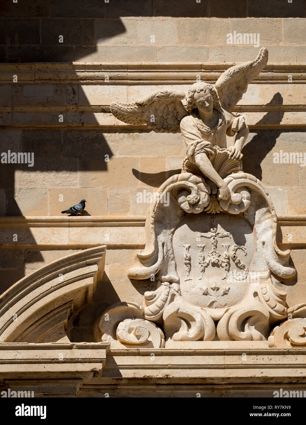 Outstretched wings angel hi-res stock photography and images - Alamy