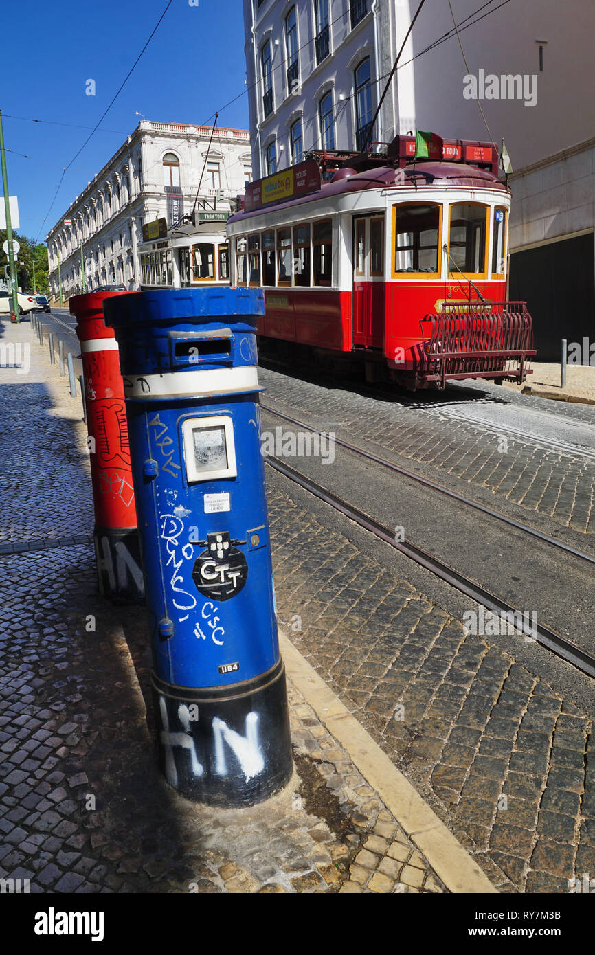 But colorful tram car hi-res stock photography and images - Alamy