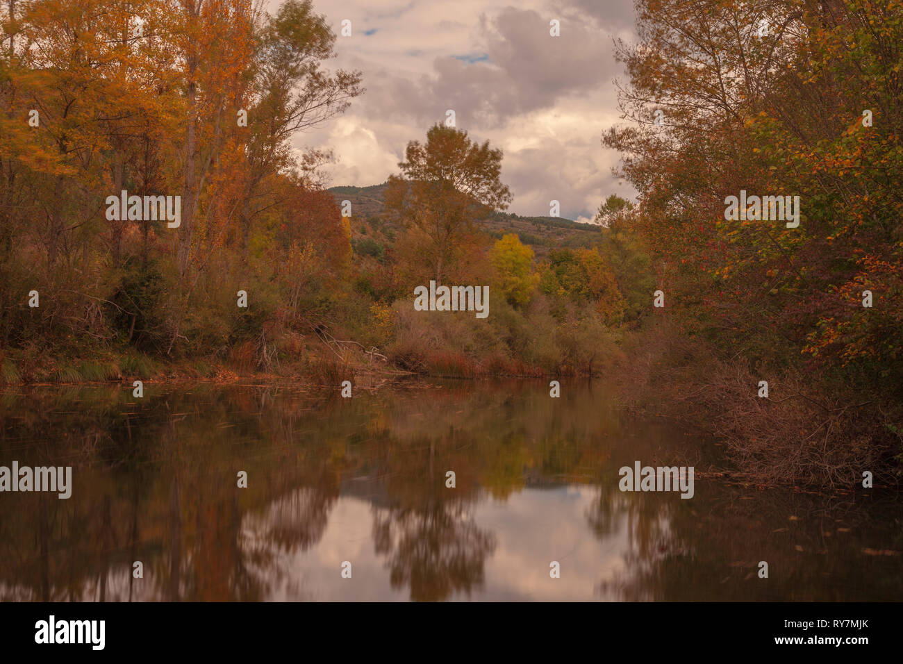 Landscape of Navarra. Spain Stock Photo - Alamy