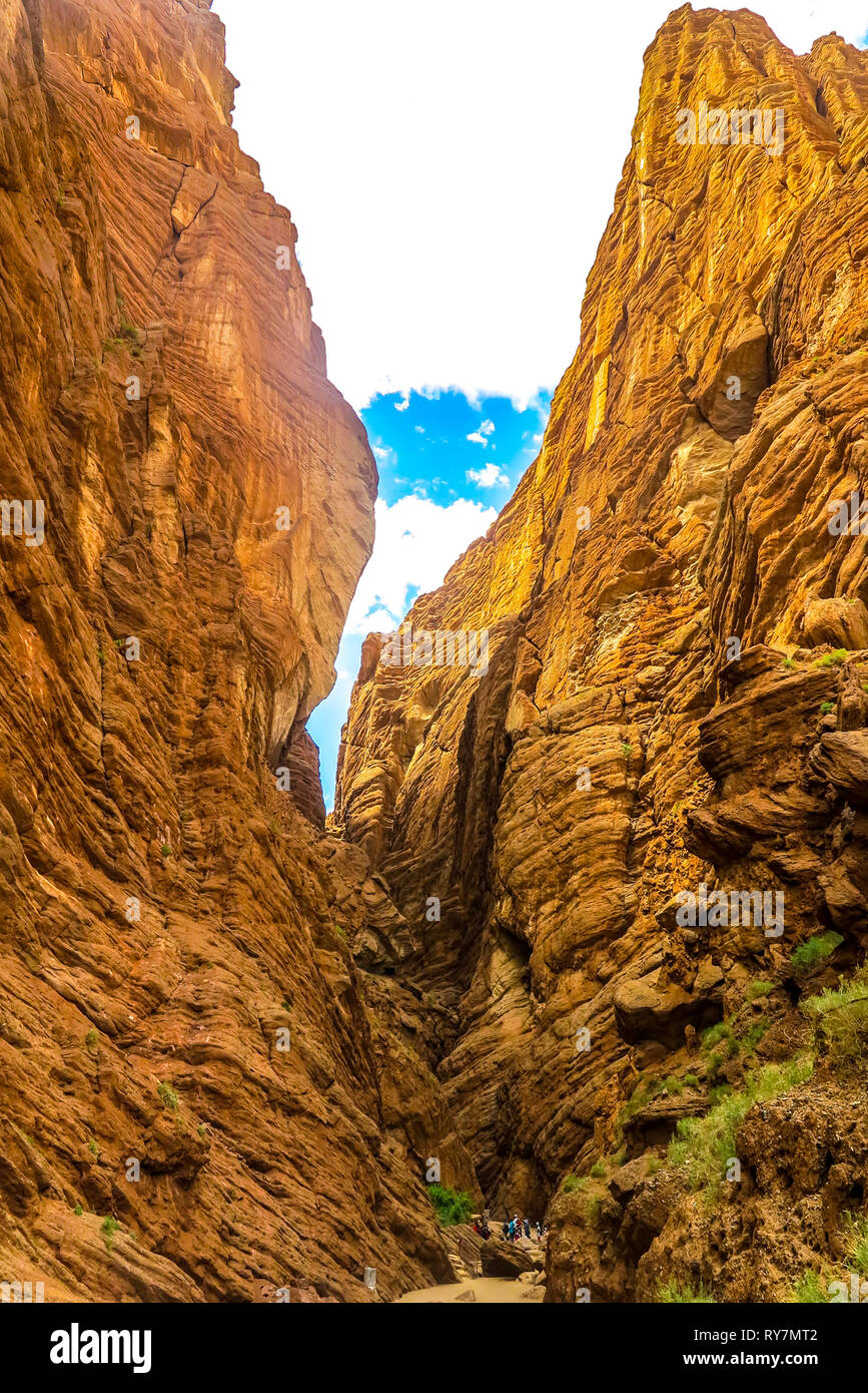 Tianshan Mysterious Grand Canyon Landscape Breathtaking Picturesque ...