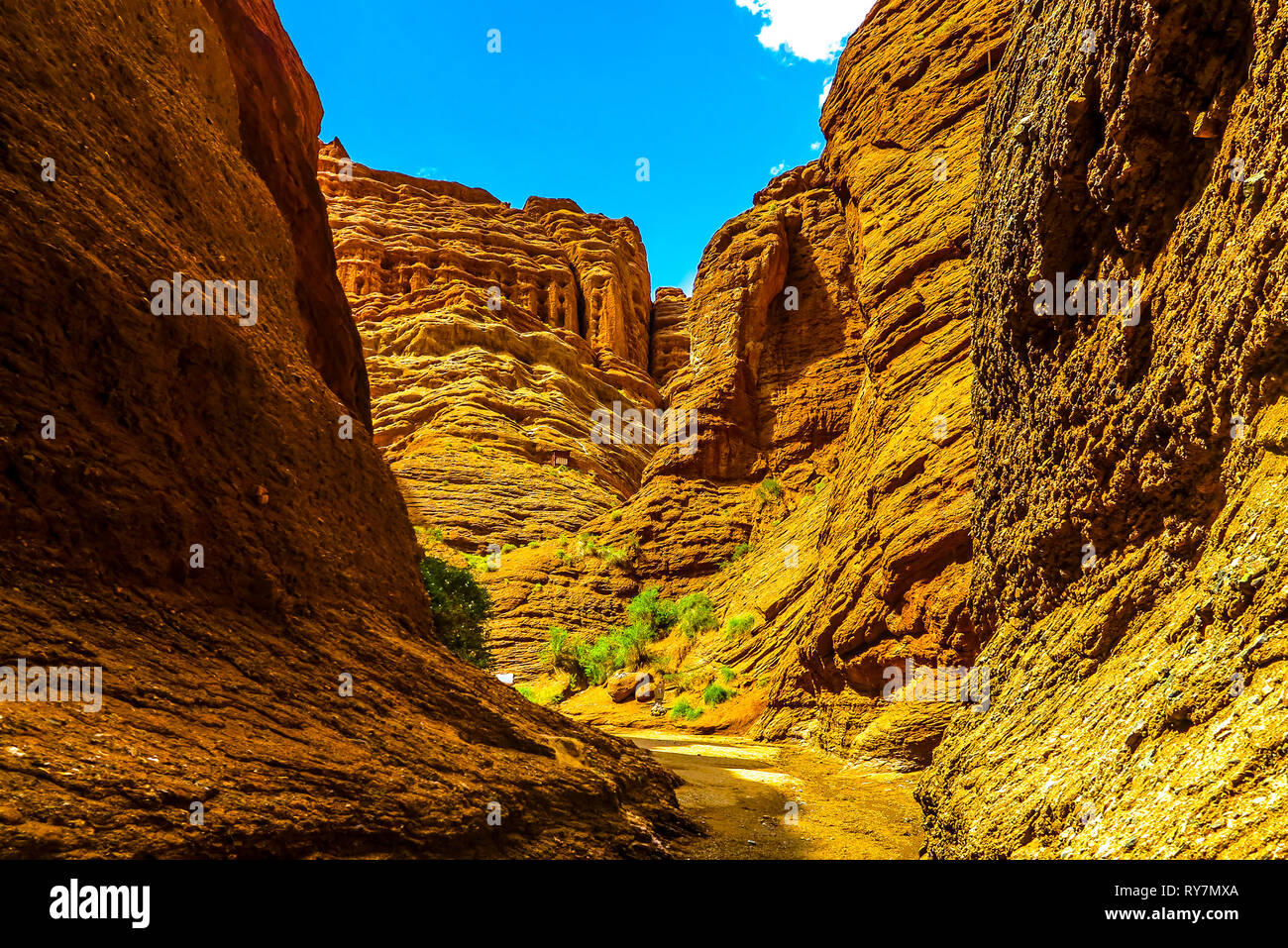 Tianshan Mysterious Grand Canyon High Resolution Stock Photography and ...