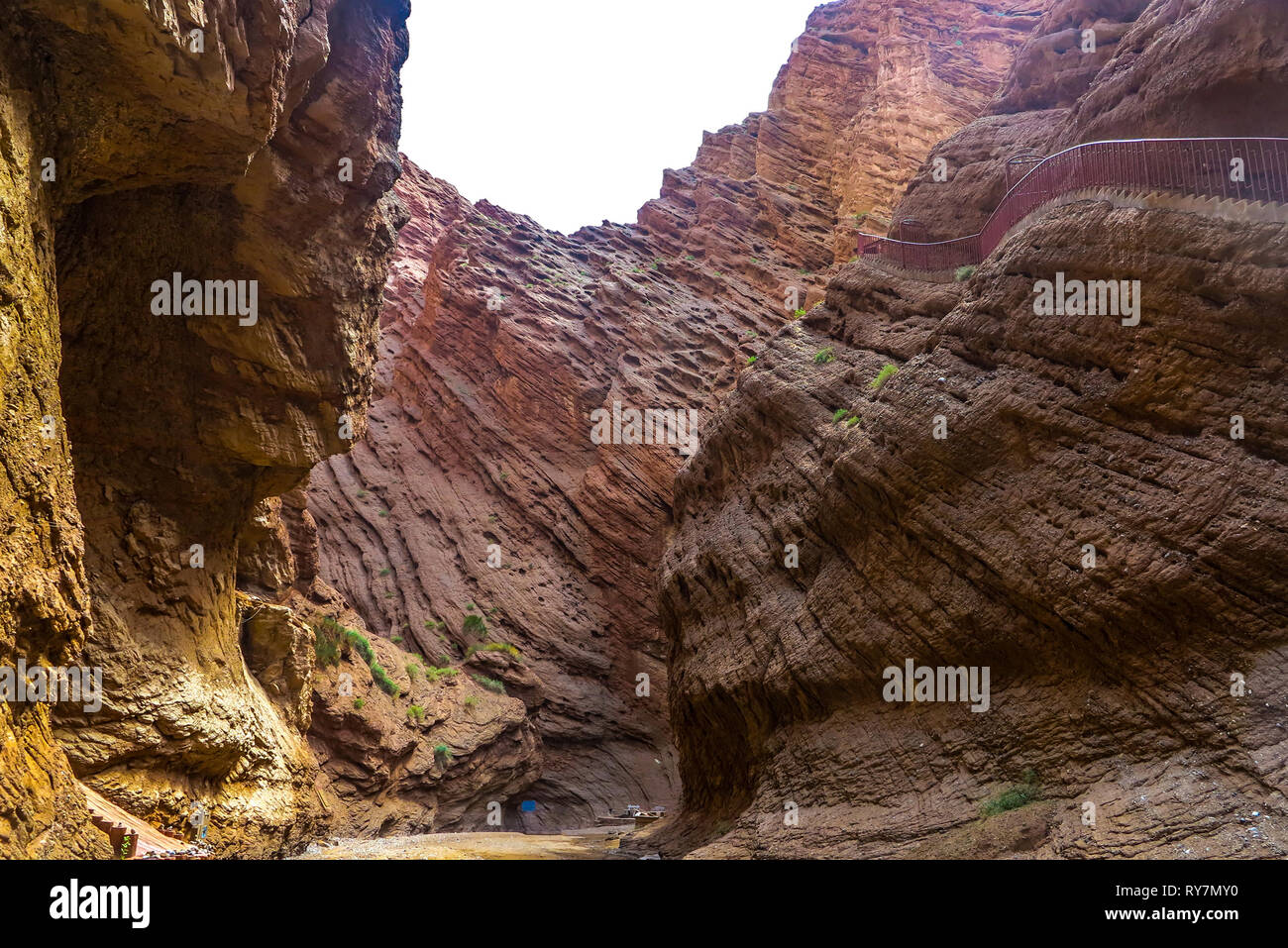 Tianshan Mysterious Grand Canyon Landscape Breathtaking Picturesque ...