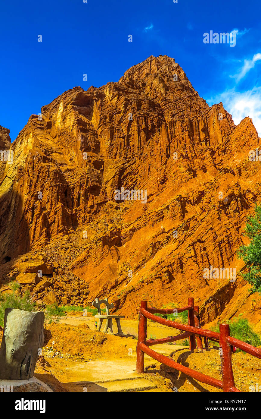 Tianshan Mysterious Grand Canyon Landscape Breathtaking Picturesque ...