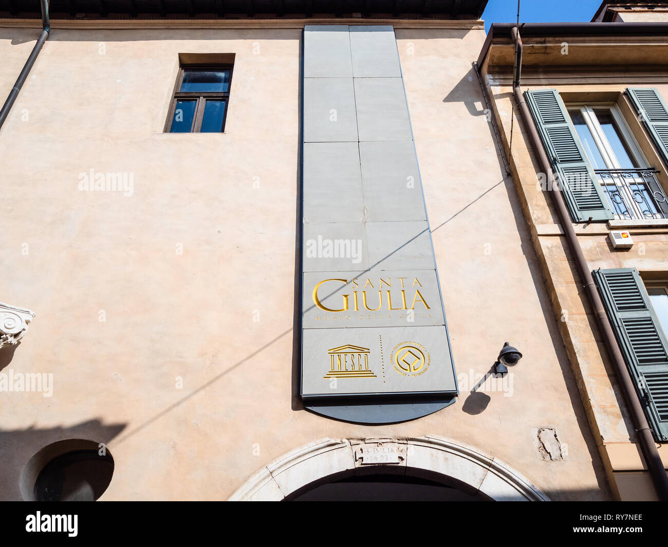 Santa giulia museum of brescia city hi-res stock photography and images ...