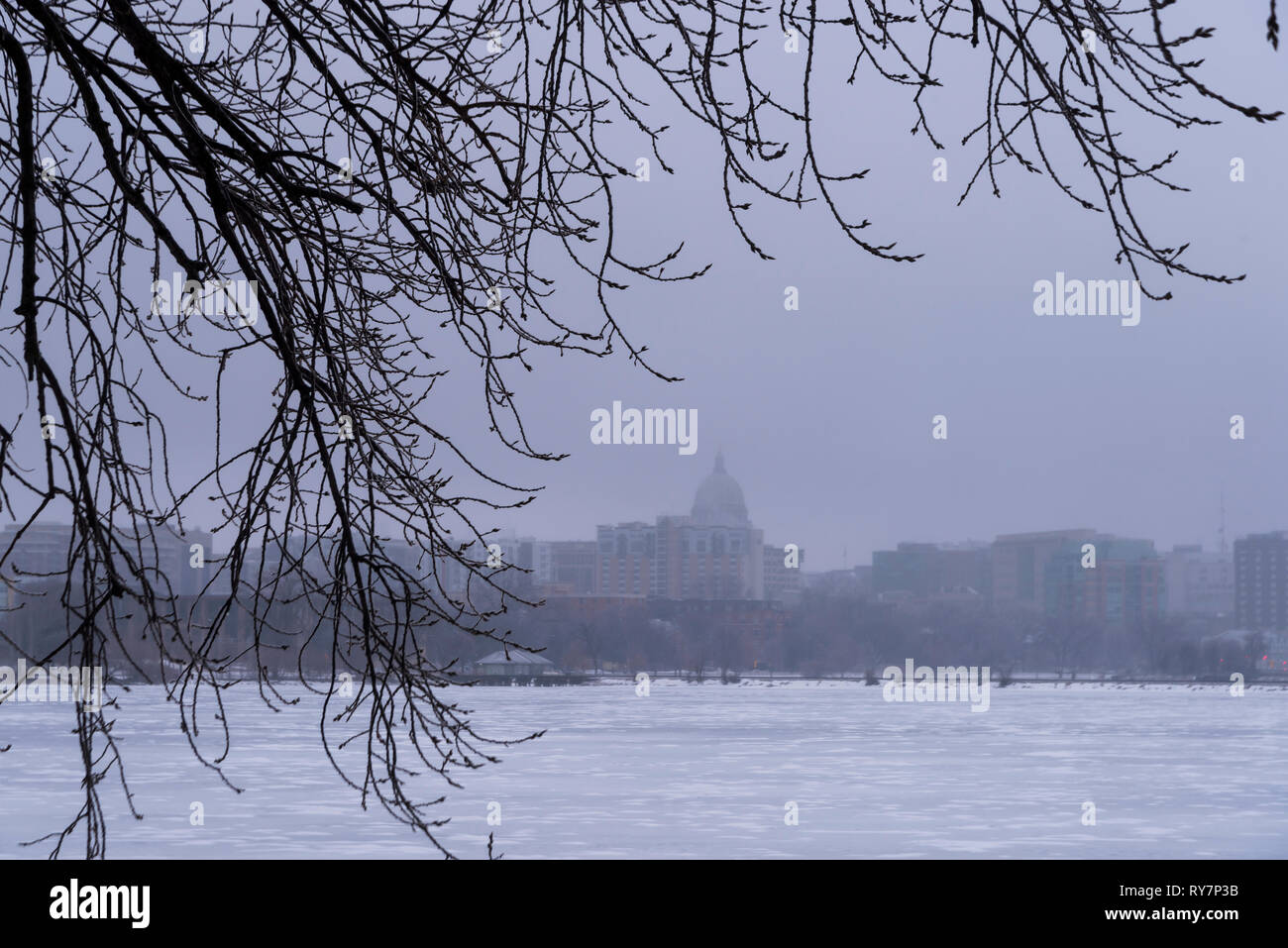 The madison in winter hi-res stock photography and images - Alamy