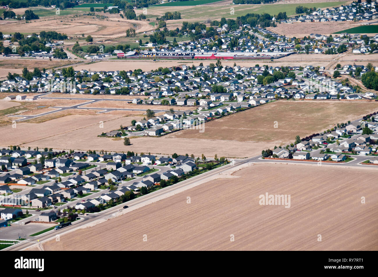 Urban Sprawl Farmland High Resolution Stock Photography and Images - Alamy