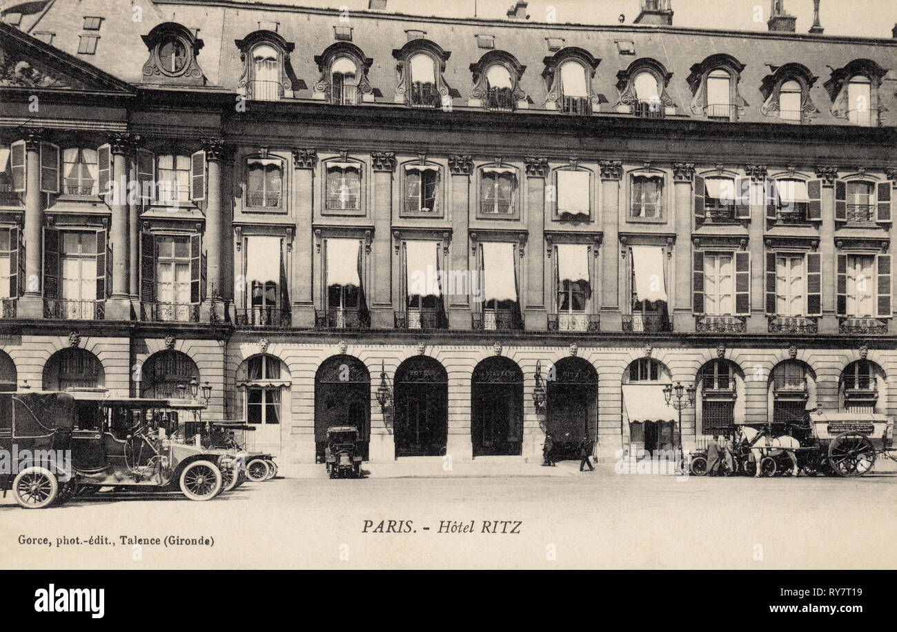 Ritz Paris High Resolution Stock Photography and Images - Alamy