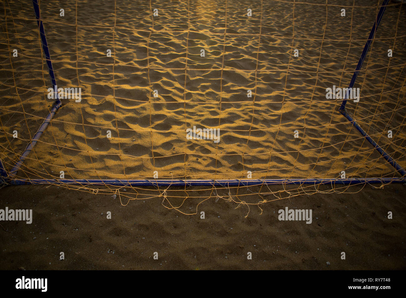 Goal on beach hi-res stock photography and images - Alamy